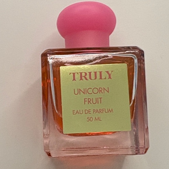 TRULY | Other | Truly Unicorn Fruit Perfume With Pink Cap And Gold ...